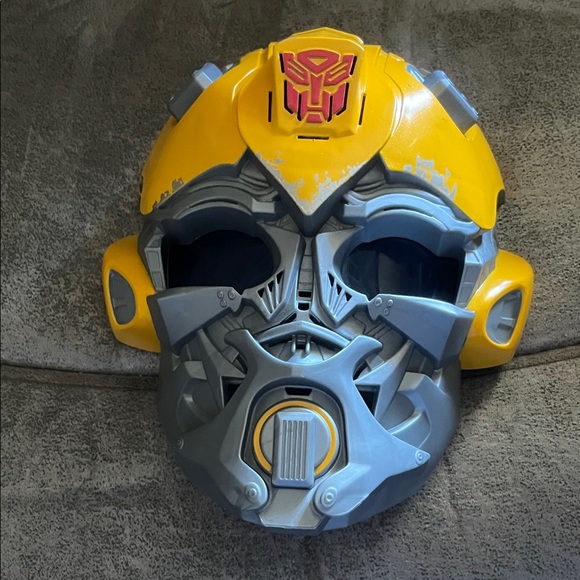 Hasbro | Costumes | Gi Joe Transformers Talking Yellow And Gray Mask ...